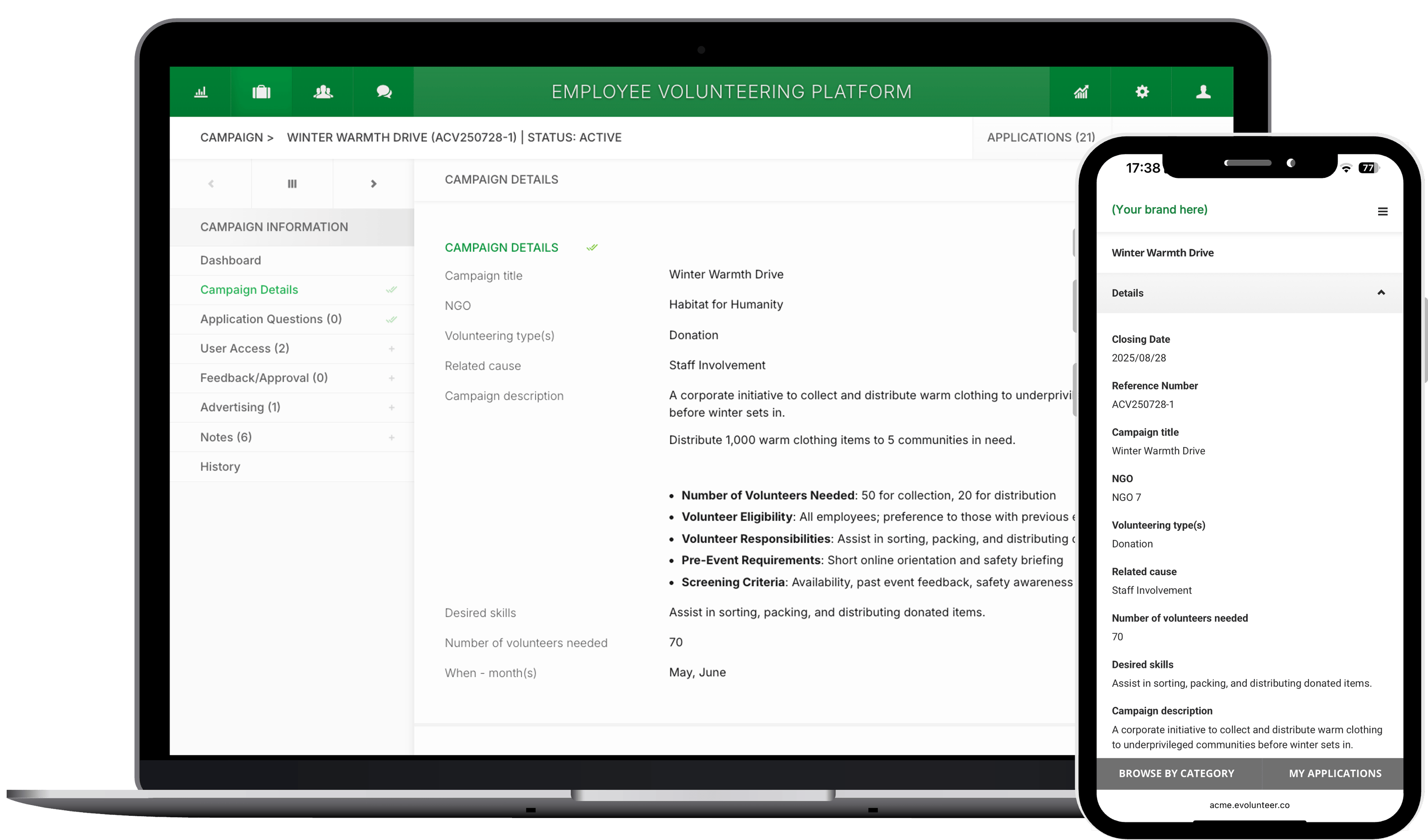Employee Volunteering Software | Simplify Volunteering.